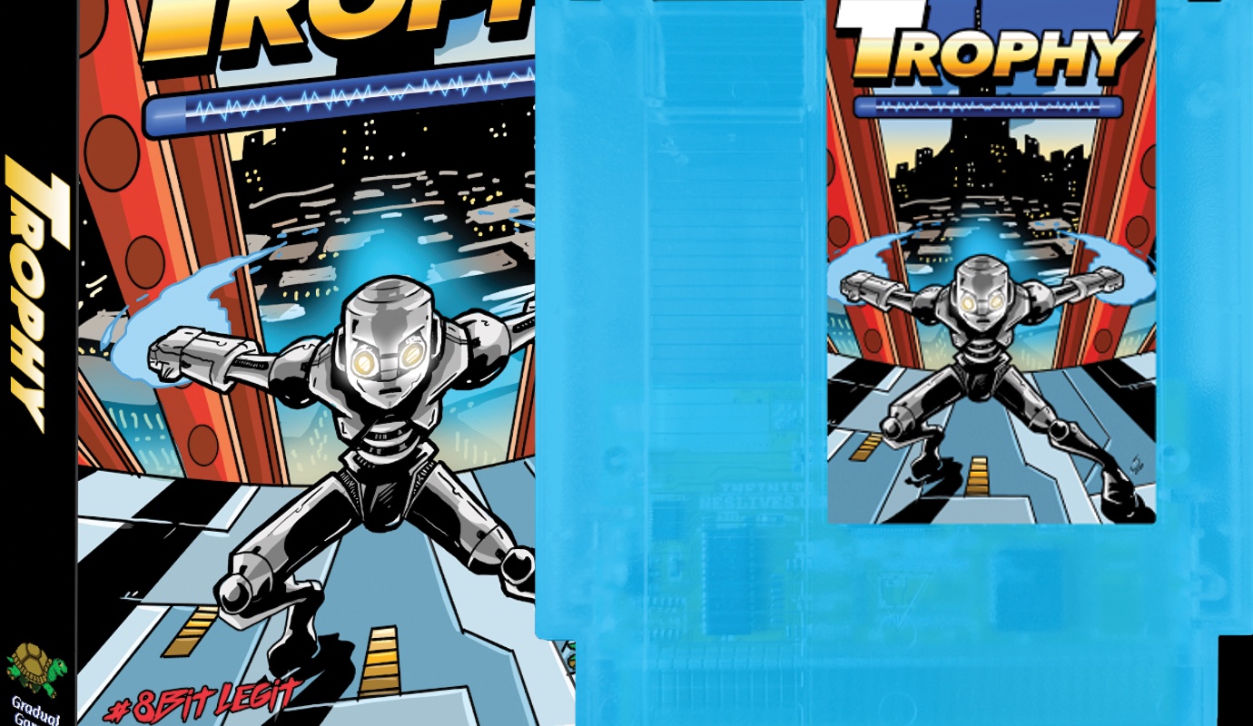 Вышел робоэкшен Trophy для приставки NES