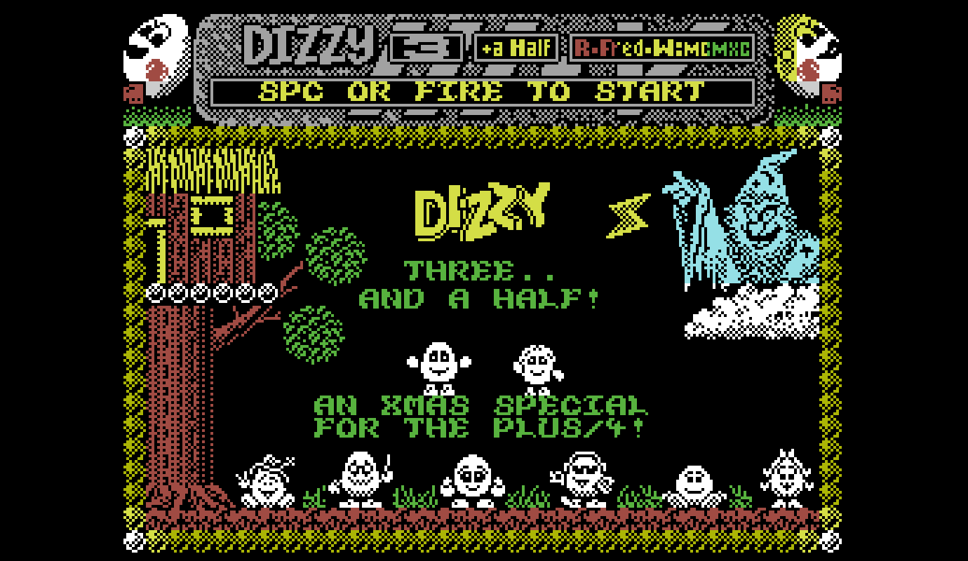 Dizzy Three and a Half вышла на Commodore Plus/4 и поддерживает AY-музыку