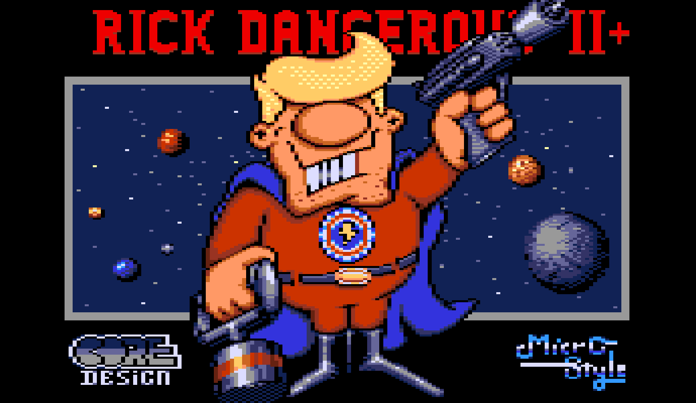 Rick Dangerous II+ — ремейк известного платформера для Amstrad CPC Plus