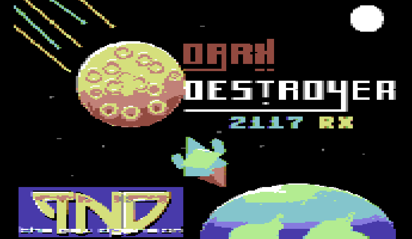 Вышла Dark Destroyer 2117 RX — улучшенная версия игры для C64