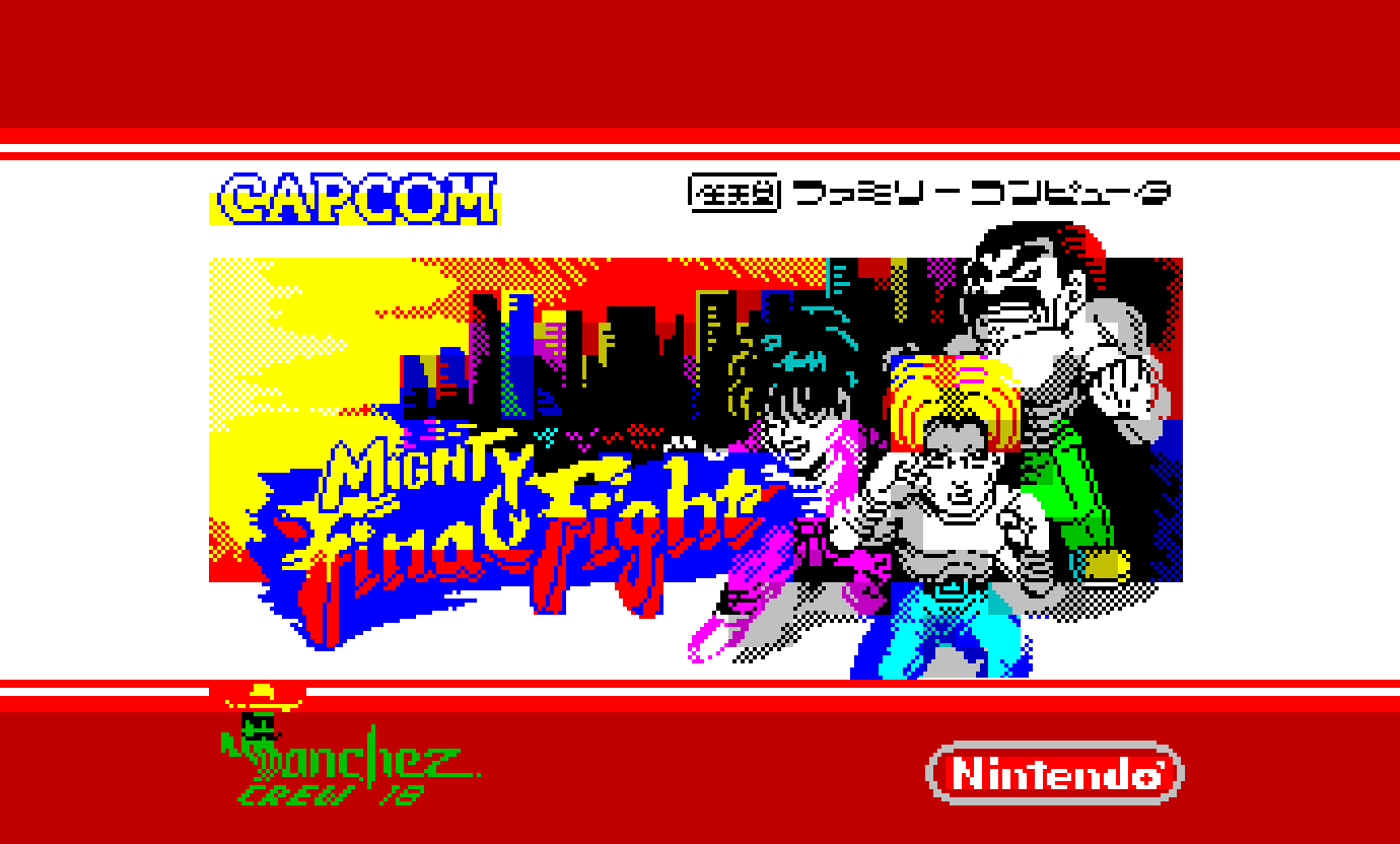 Вышел битемап Mighty Final Fight для ZX Spectrum